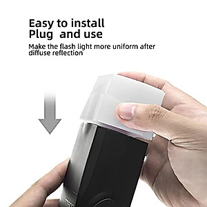 Camera Flash Bounce Diffuser Light Softbox [3-Pack] for speedlight Photography Accessories Compatible with Canon 560 565EX 580EX Godox V850 V860 TT600 TT685