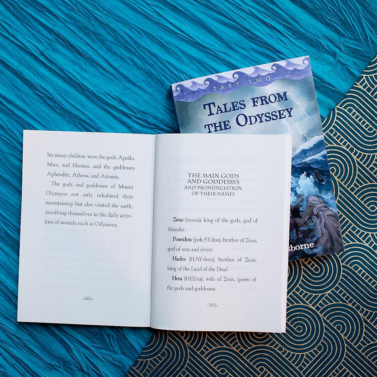 Tales from the Odyssey, Part Two (The Gray-Eyed Goddess; Return to Ithaca, The Final Battle) by Mary Pope Osborne (Part Two of Two)