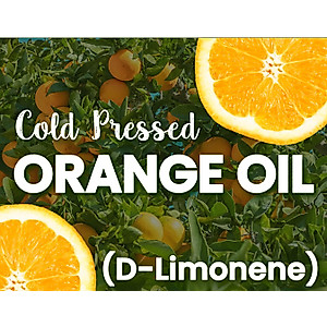 Bluewater Chemgroup Premium Cold Pressed Orange Oil Concentrate- 32 oz (D-Limonene), Concentrated All-Natural Cold Pressed Orange Oil - Professional Grade All-Purpose Citrus Cleaner and Degreaser