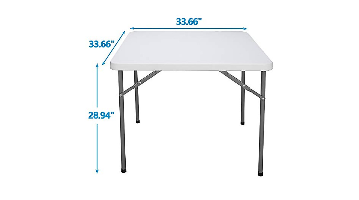 ZenStyle 3ft Folding Table - Perfect for Indoor & Outdoor Use