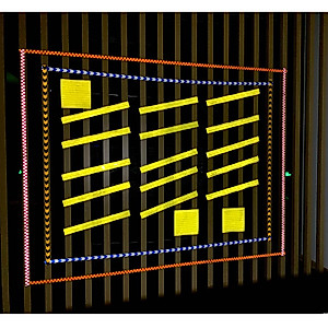 BERTAPES Yellow Reflective Tape,DOT-C2 Outdoor Safety Tape,High Viscosity, Waterproof, Fade Resistant,Durable,Reflector Conspicuity,Weather and Moisture Resistant,2 in × 20 FT