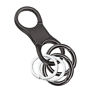 DAYGOS Key Chain Quick Release Key Ring, Heavy Duty Car Keychain Holder Clip with Easy Detachable Valet Key Ring for Men and Women