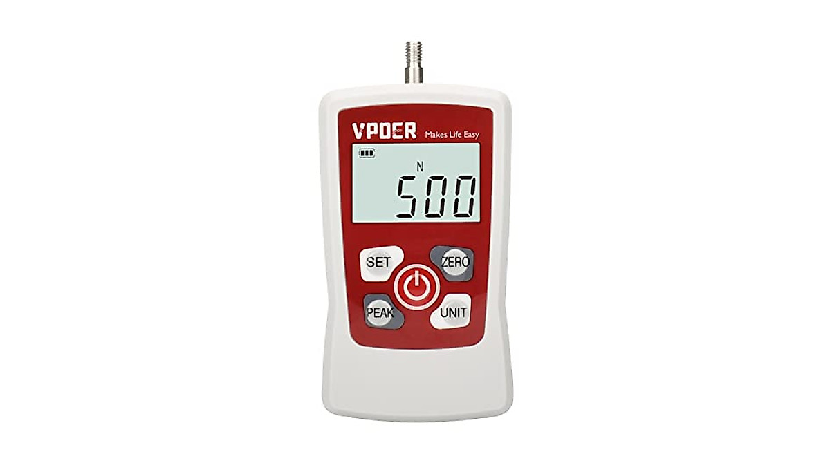 VPOER Digital Force Gauge - 500N Portable Tester