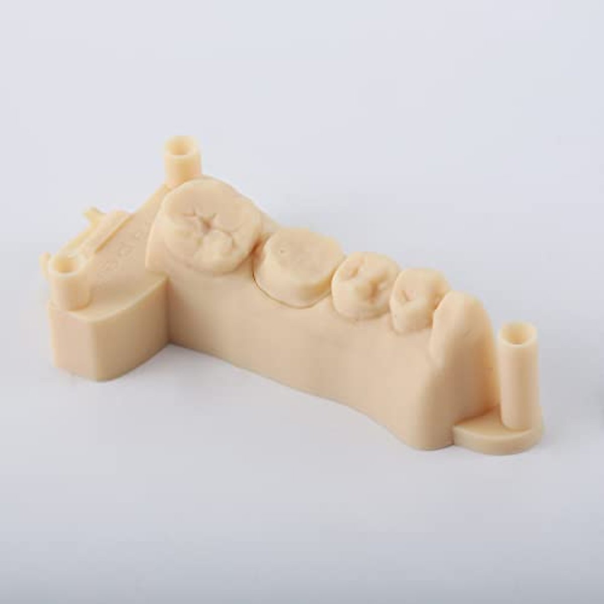 RESIONE 3D Printer Resin, D01S Dental Model Resin for Restoration Implant Study Models High Dimensional Accuracy with Not Warped and Very Low Shrinkage for LCD DLP MSLA 3D Printing