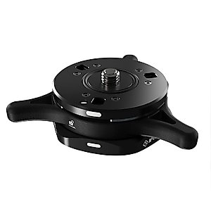 IFOOTAGE Seastar Q1S, Quick Release Plate, Upgrade Camera Quick Connect Tripod Mount Compatible with Canon, Nikon, Sony DSLR Camcorder Video Photography, Ball Head,Tripod, Monopod, Slider etc