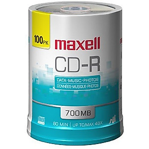 Maxell Premium Quality Noise Free CDs - 30 Pack + 100 Pack