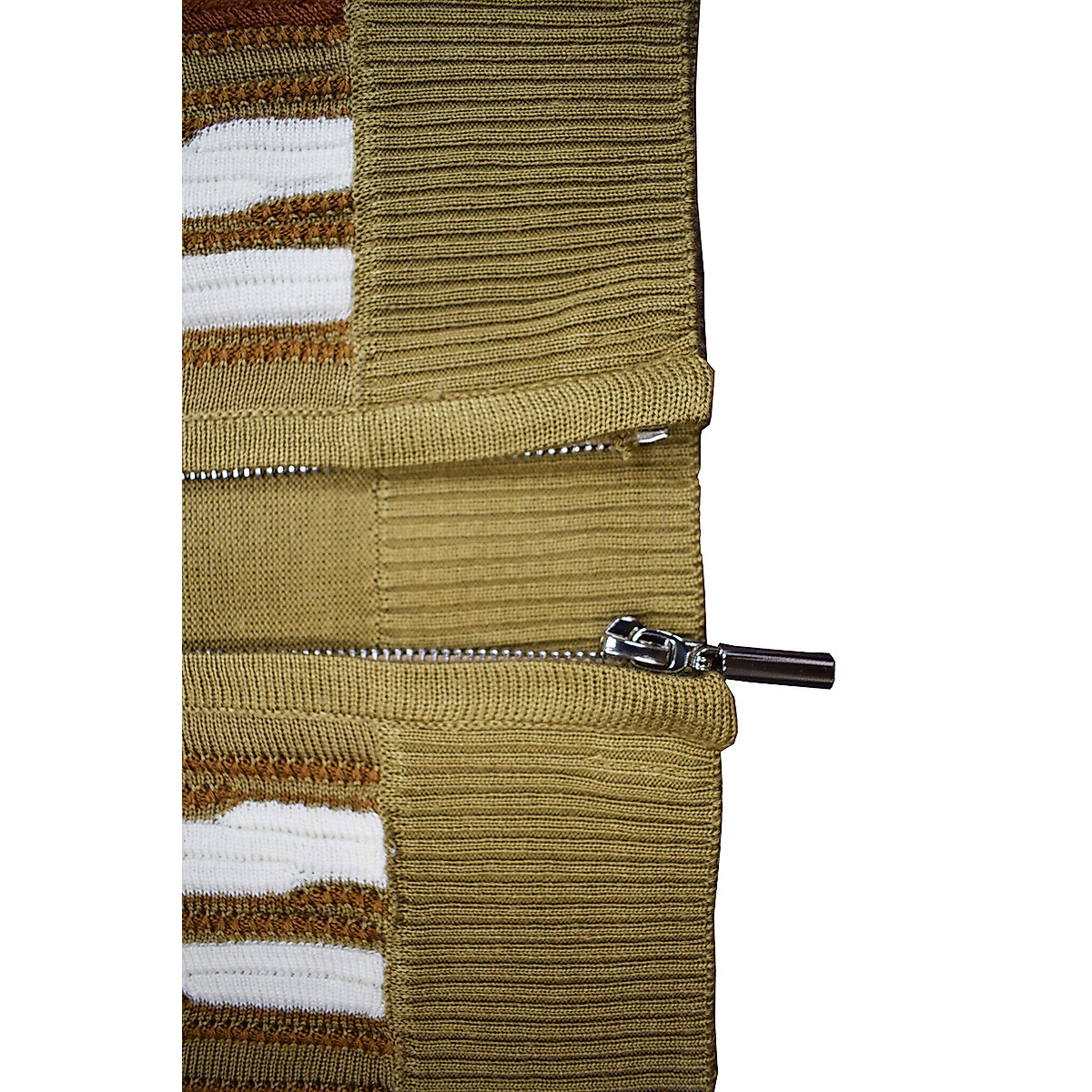 STACY ADAMS Men's Full Zippered Winter Sweaters (4XL, A-Tan)