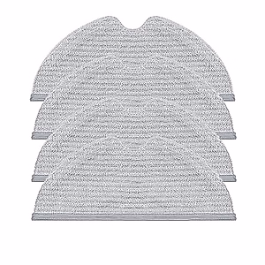 Reusable Sweeping Robot Vacuum Cleaner Cleaning Cloth Mop Wipe Tool Replacement Accessories Compatible For 2C STYTJ03ZHM Wipes Vacuum Cleaner Accessories Mop Cloth Replacement Floor Cleaning Pads Mop