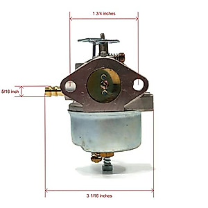 The ROP Shop | Carburetor for Tecumseh HM80-155013H, HM80-155013J, HM80-155015F & HM80-155015G