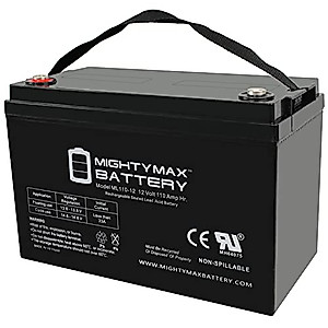 Mighty Max Battery 12V 110AH SLA AGM Battery Replacement for Group 31