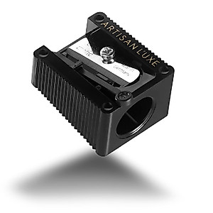 Artisan L'uxe Eye Pencil Sharpener by Artisan L’uxe Beauty | Manual Eyeliner Sharpener | Professional Quality | Sue Devitt | Precision Blade | Single Hole