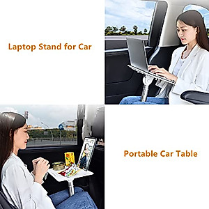 SOARCHICK Laptop Stand for Lap Portable Lap Desk for Kids Adults Height Angle Adjustable Ergonomics Computer Stand Book Holder Laptop Riser Mount Small Lap Tray Table for Bed Car Floor Sofa Couch Seat