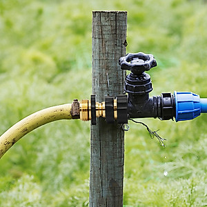 Lifynste 3/4 Inch Garden Hose Quick Connector Fittings, Easy Connector Fitting, Male and Female Set, (2)