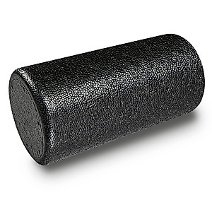 Foam Roller, High Density Round Foam Roller for Back, Leg and Hand Exercises, Massage deep Tissue and Muscles, Suitable for Pain Relief, Back, Legs and Muscle Recovery (12 inches)