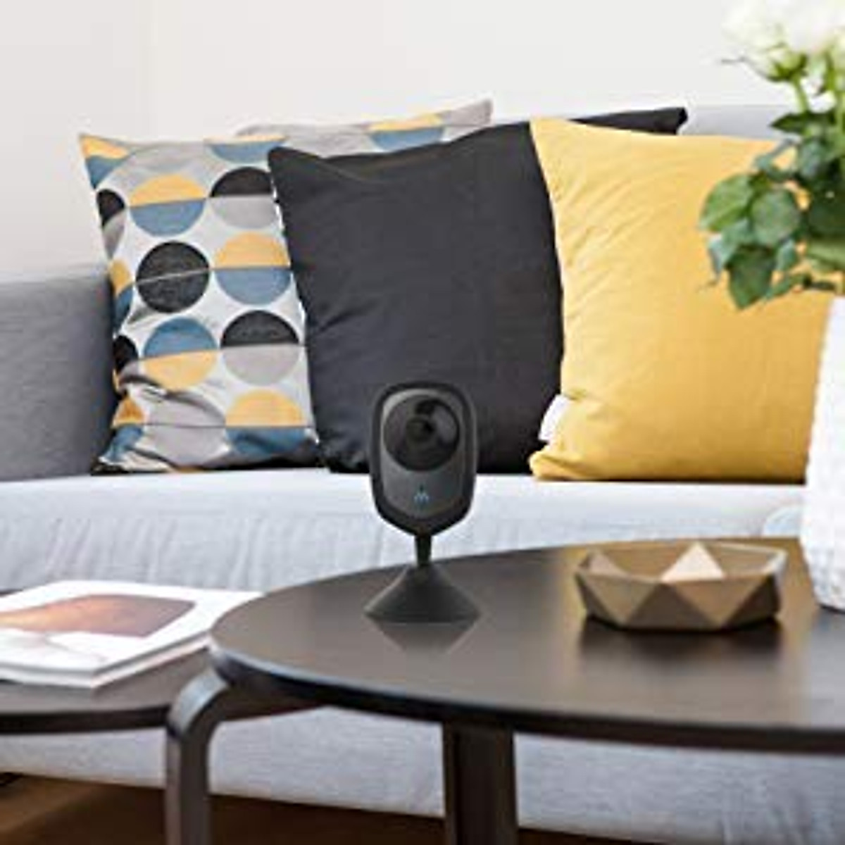 Momentum Axel WiFi Stick Up Security Cloud Cam | Baby Monitoring, Wireless Surveillance, Infrared Night Vision, 2-Way Audio, Live