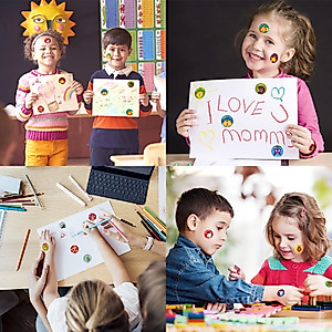 1000 PCS Incentive Stickers for Kids,1 Inch Animal Reward Stickers in 16 Designs.Teacher Supplies for Classroom,Potty Training Stickers,Encouraging Stickers,Motivational Stickers