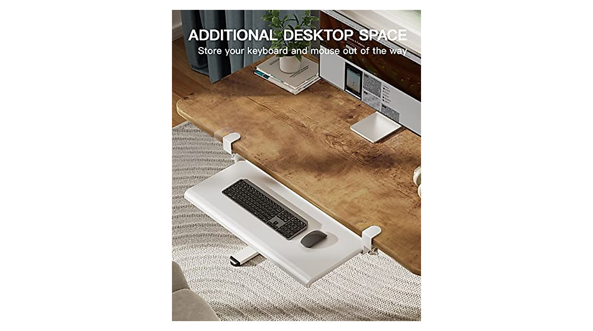 HUANUO Ergonomic Keyboard Tray for Ultimate Comfort