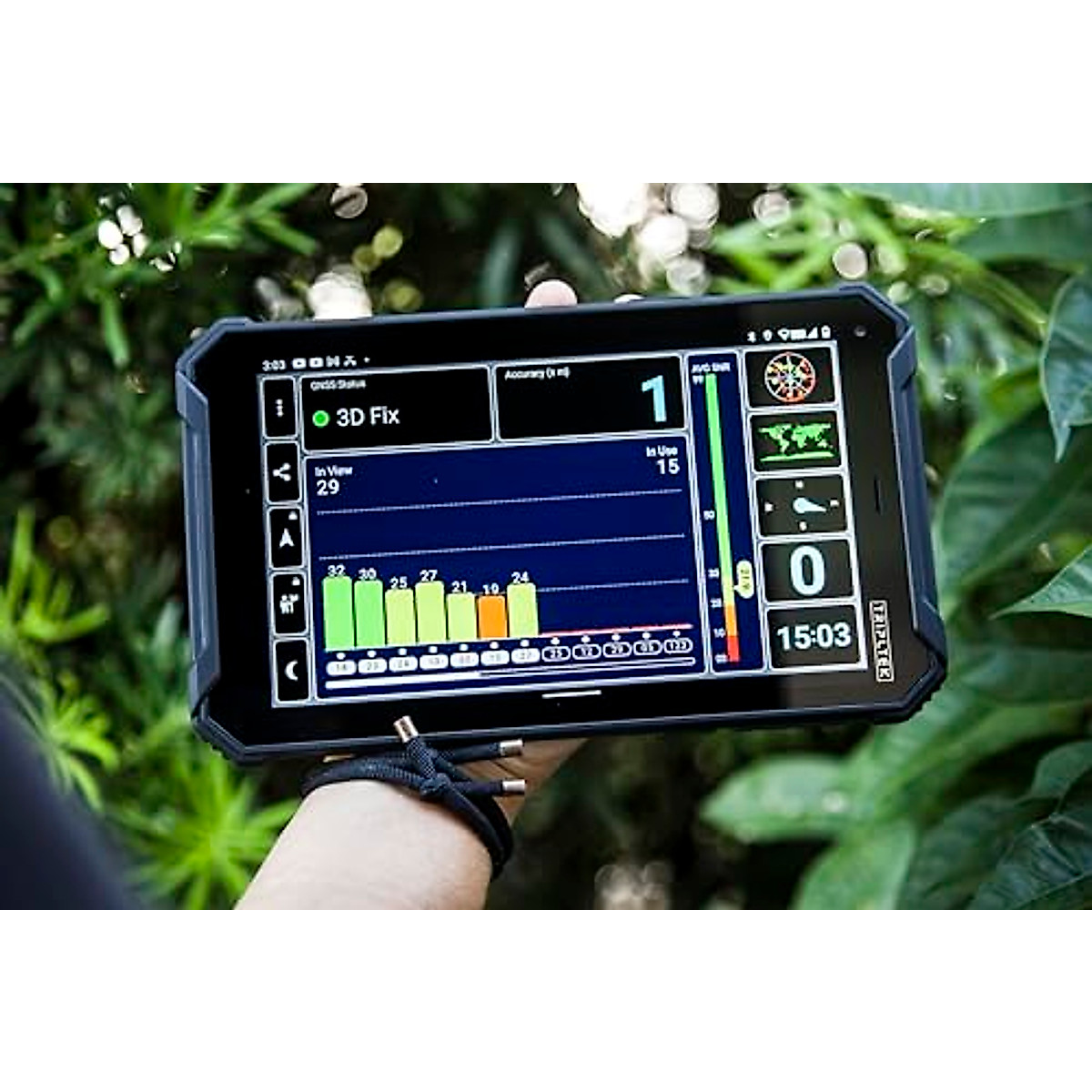 TRIPLTEK 8" PRO (4G LTE, 256GB) Ultra Bright 1200 nits, 8GB RAM, Android 10, Long Battery Life 12200mAh, Rugged Military Construction, Waterproof IP68, Brightest Tablet/Phone on The Market