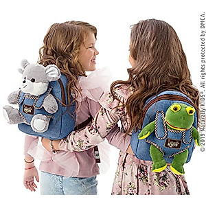 Naturally KIDS Toddler Mouse Rat Stuffed Animal Girls Boys Kids - Toys for 3 4 5 6 7 Year Old Girls Boy - 3-6 Year Old Girl Birthday Gift - Toddler Toys Boys Age 3 yr - Preschool - Plush Mouse Rat