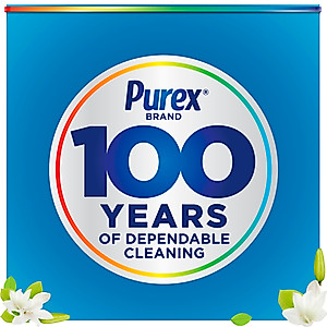 Purex Liquid Laundry Detergent, Natural Elements Linen & Lilies, 2X Concentrated, 126 Loads, 82.5 Fl Oz
