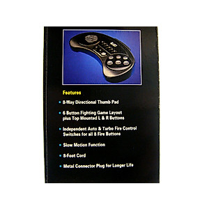 Naki Power Pad Controller for Sega Saturn