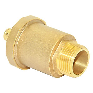 Beduan Brass 10500-VE Automatic Float Valve, 1/2" Male Thread Air Release Valve Air Bleeder Valve Vent Valve