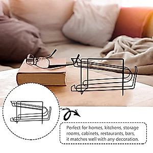 Hemoton Beverage Can Dispenser Rack Automatic Rolling Soda Can Storage Organizer Metal Wire Basket Refrigerator Beer Can Rack for Pantry Shelves Drawer Freezer Black