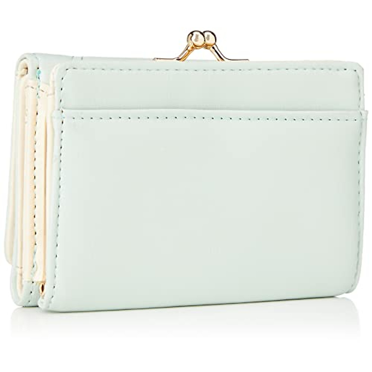アルディ Aldi POC2-2GRN Women's Tri-Fold Wallet, Gamaguchi, Sanrio