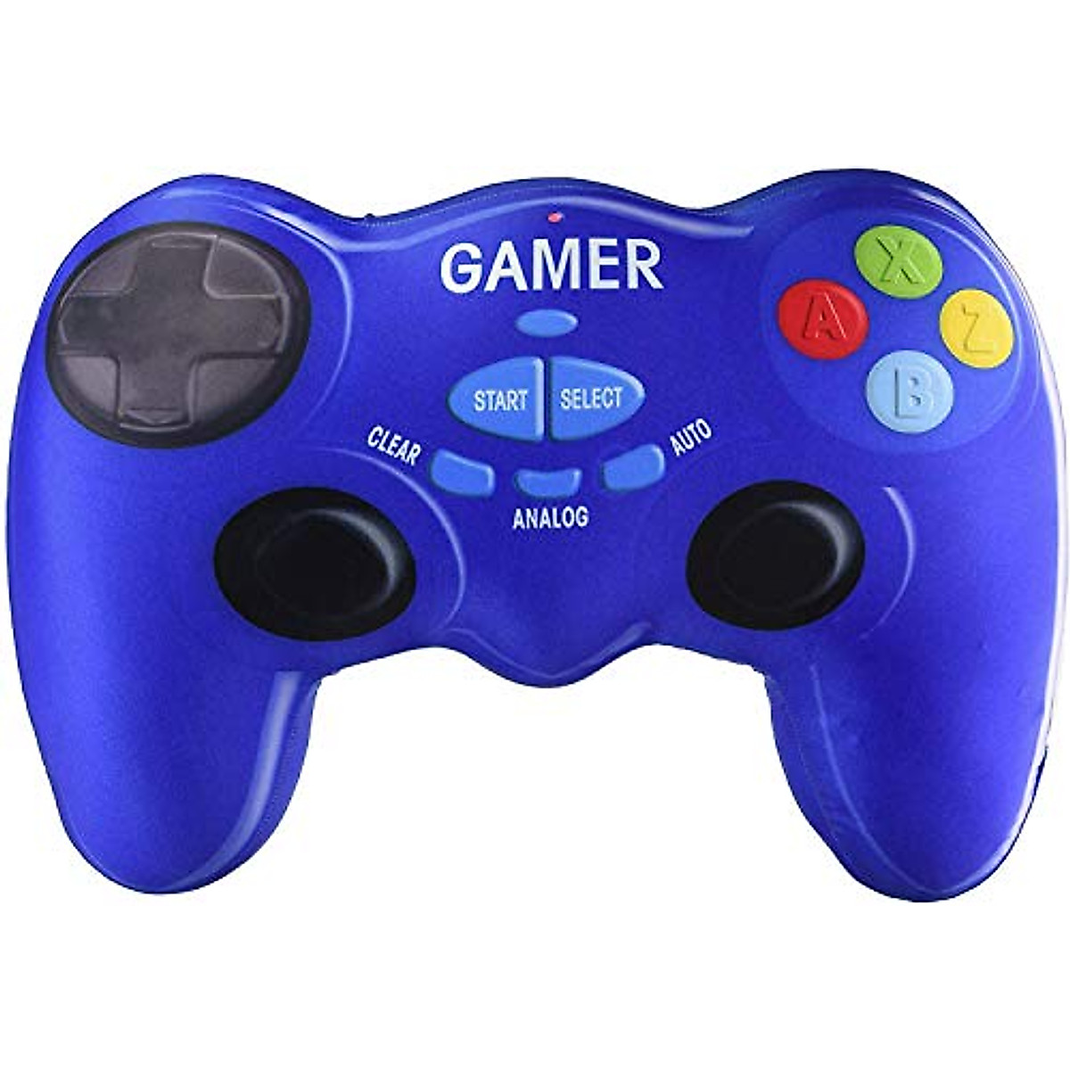 iscream Game On! Bubble Gum Scent Video Game Controller Shaped 9" x 6.75" Mini Pillow