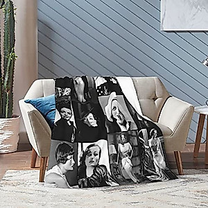 Joan Crawford Collage Blanket Ultra-Soft Micro Fleece Blanket Warm Cozy Plush Bed Blanket Lightweight Sofa Throw Blanket