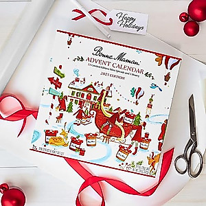 Bonne Maman 2023 Limited Edition Advent Calendar, 23 Mini Spreads and 1 Honey