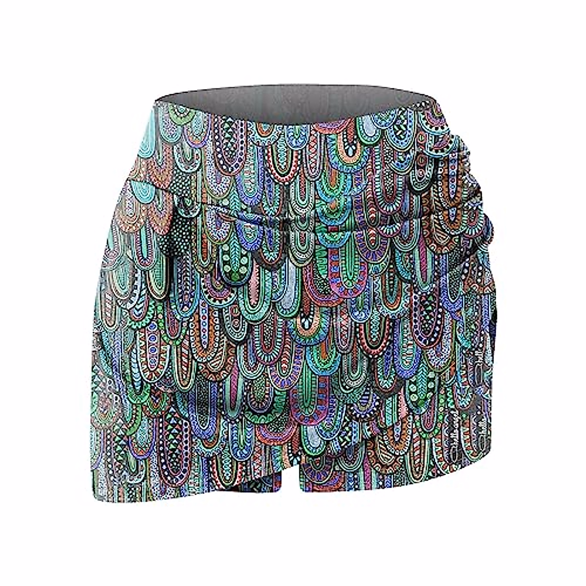 Skort for Women Knee Length High Waist Skorts Skirts for Women Golf Pleated Built-in Shorts Skirts Casual Skirt