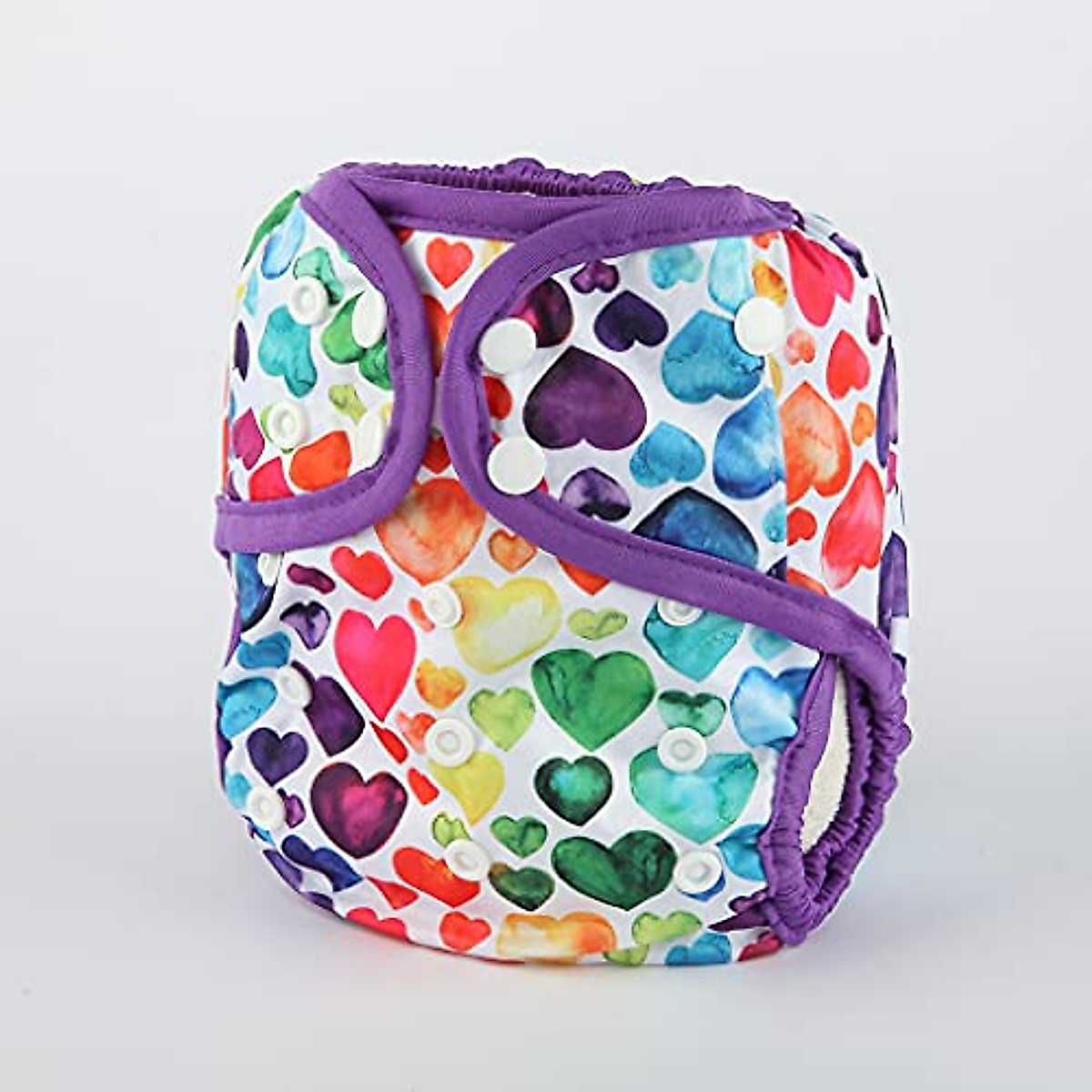 ReUseLife One Size Cloth Diaper Cover Snap with Double Gusset 6 Pack (6DC03)