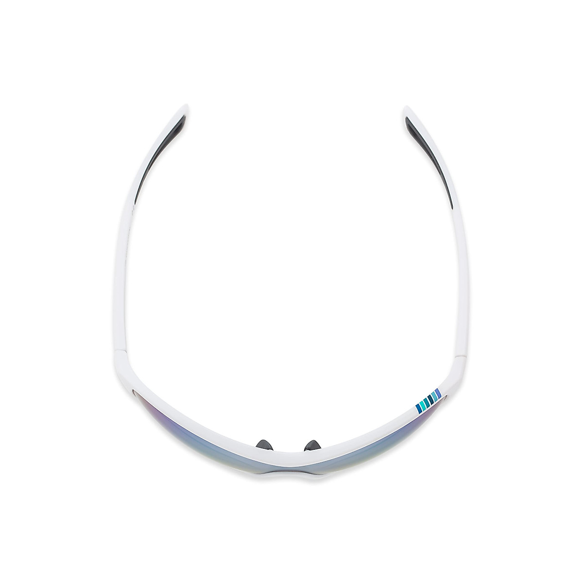 Foster Grant Sun Luv Embrace The Unknown Shield Sunglasses, Matte White, 55mm (10260197.COM)