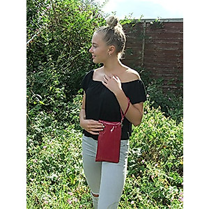 LONI Womens Adorable Patent Clutch Bag Wallet Purse for Women with Detachable Wrist Strap in black