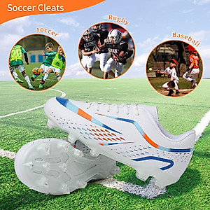 Kids Soccer Cleats Boys Girls Football Cleats For Big Boy Zapatos Para Niños Soccer Shoes For Boys Youth Softball Cleats Baseball Cleats Professional Spikes Competition Football Boots AG FG