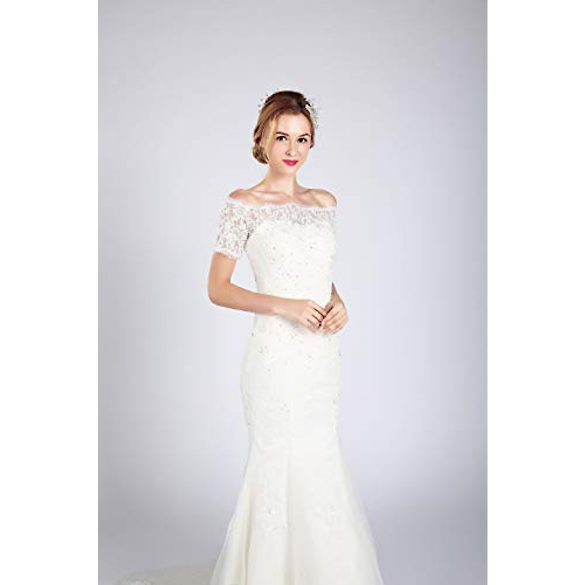 Yizhily Seamless Photography Photo Backdrop Background Paper Roll for Photoshoot, Videos, Livestream 71" x16.5', 1.80x5m, Arctic White