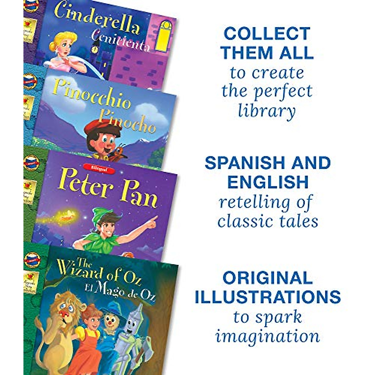 The Three Little Pigs Los Tres Cerditos Bilingual Storybook—Classic Children's Books With Illustrations for Young Readers, Keepsake Stories Collection (32 pgs) (Volume 29)