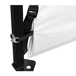 Leader Accessories Instant Canopy SunWall Side Wall for 10x10 Feet, 10x20 Feet Straight Leg pop up Canopy, 1 Pack Side Wall Only, Beige