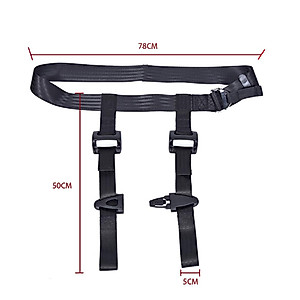 HEALLILY Baby Airplane Seat Harness Toddler Travel Safety Harness Adjustable Car Seat Belt for Kids Children Infant