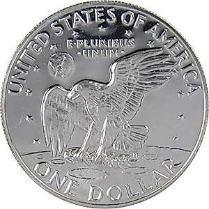 1973 S Eisenhower Dollar Choice Proof 40% Silver IKE $1 US Coin Collectible