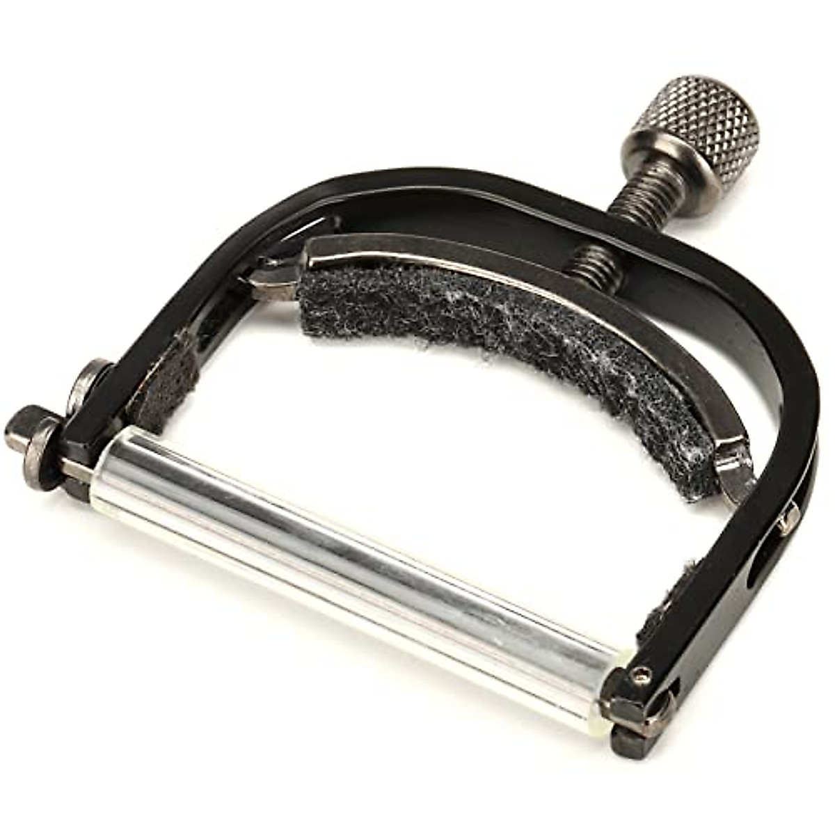 Paige Musical PBEW Banjo/Mandolin Capo-Fits Past the 4th Fret on a 5-String - Made in USA - Black