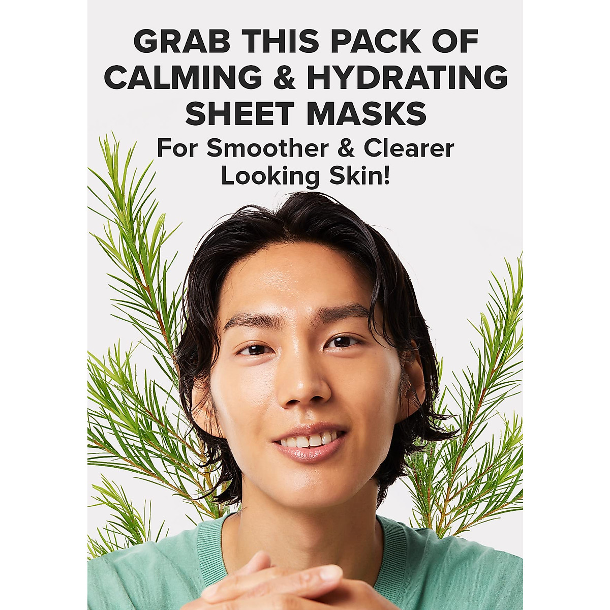 I DEW CARE Sheet Mask Pack - Let’s Get Sheet Faced + Tea Tree Sheet Mask - Here's The Tea Tree Bundle