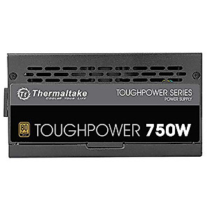 Thermaltake Toughpower 750W 80 Plus Gold Semi Modular PSU ATX 12V or EPS 12V Ultra Quiet Power Supply PS-TPD-0750MPCGUS-1