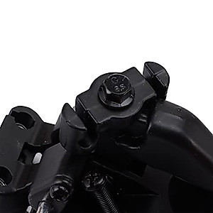 WOOSTAR 7/8" 22mm Straight Handle Thumb Throttle with Dual Brake Lever Assembly Replacement for Taotao Buyang Kazuma Sunl 50cc 70cc 90cc 110cc 125cc 150cc 250cc ATV 4 Wheeler Quad Buggy Dirt Pit Bike