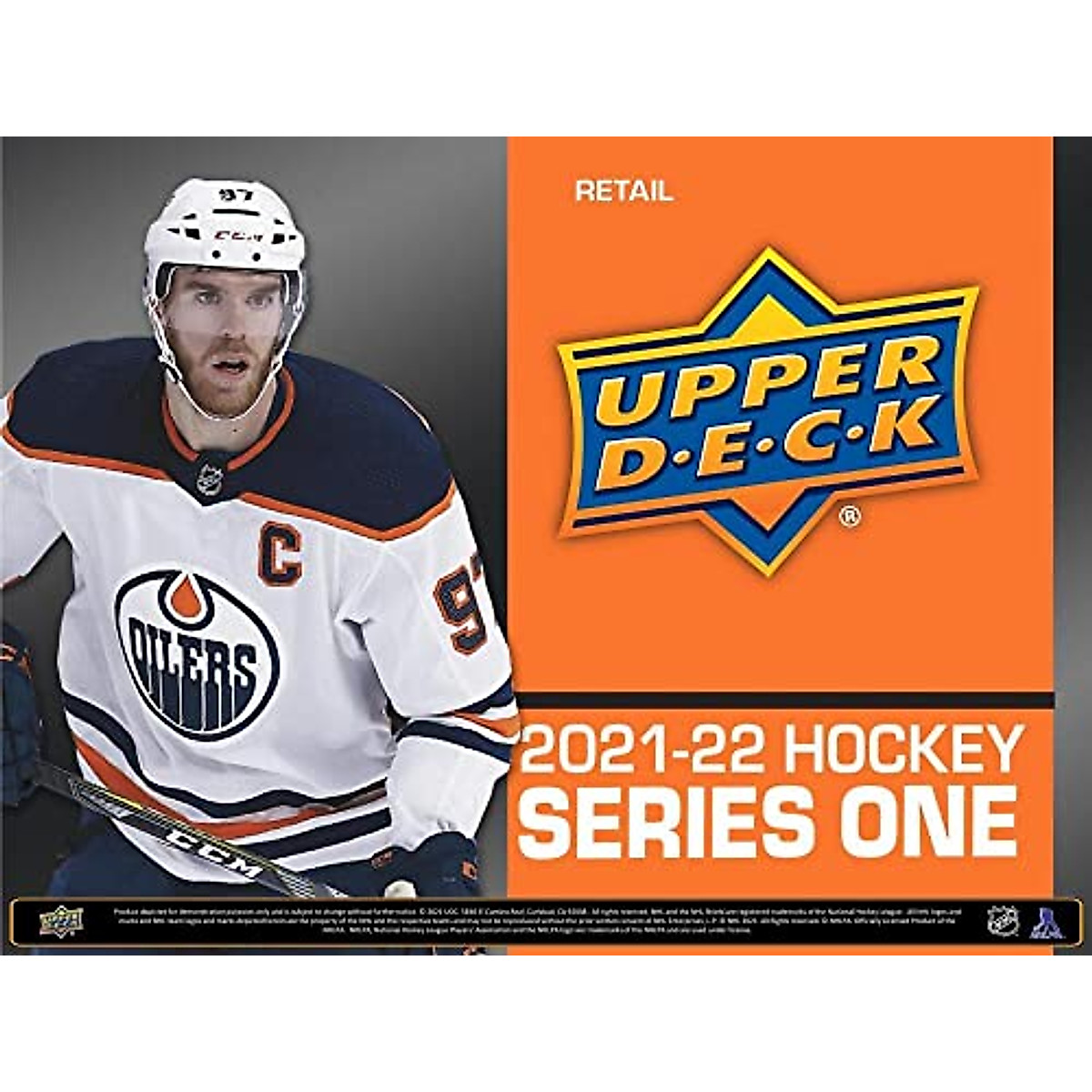 2021/22 Upper Deck Series 1 NHL Hockey BLASTER box (6 pks/bx)