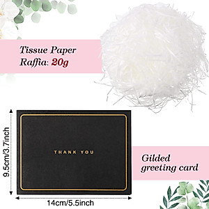 Outus Valentines Day Floral Boxes, Round Flower Boxes for Arrangements, 2 Tier Gift Boxes with Lids, Double Layer Rotating Bouquet Boxes with Paper Cards Raffia for Wedding Gift(Black)