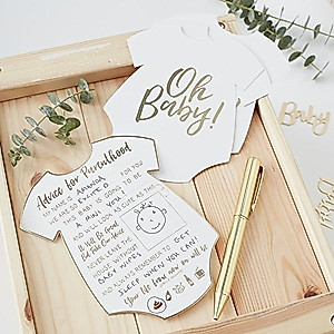 Baby Shower Games Baby Shower Ideas Oh Baby Advice Cards Pk 10