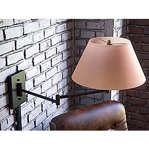 Kenroy Home 30110BLKP Simplicity Wall Swing Arm Lamp with Matte Black Finish, Modern Style, 14" Height, 15.5" Width, 25" Depth