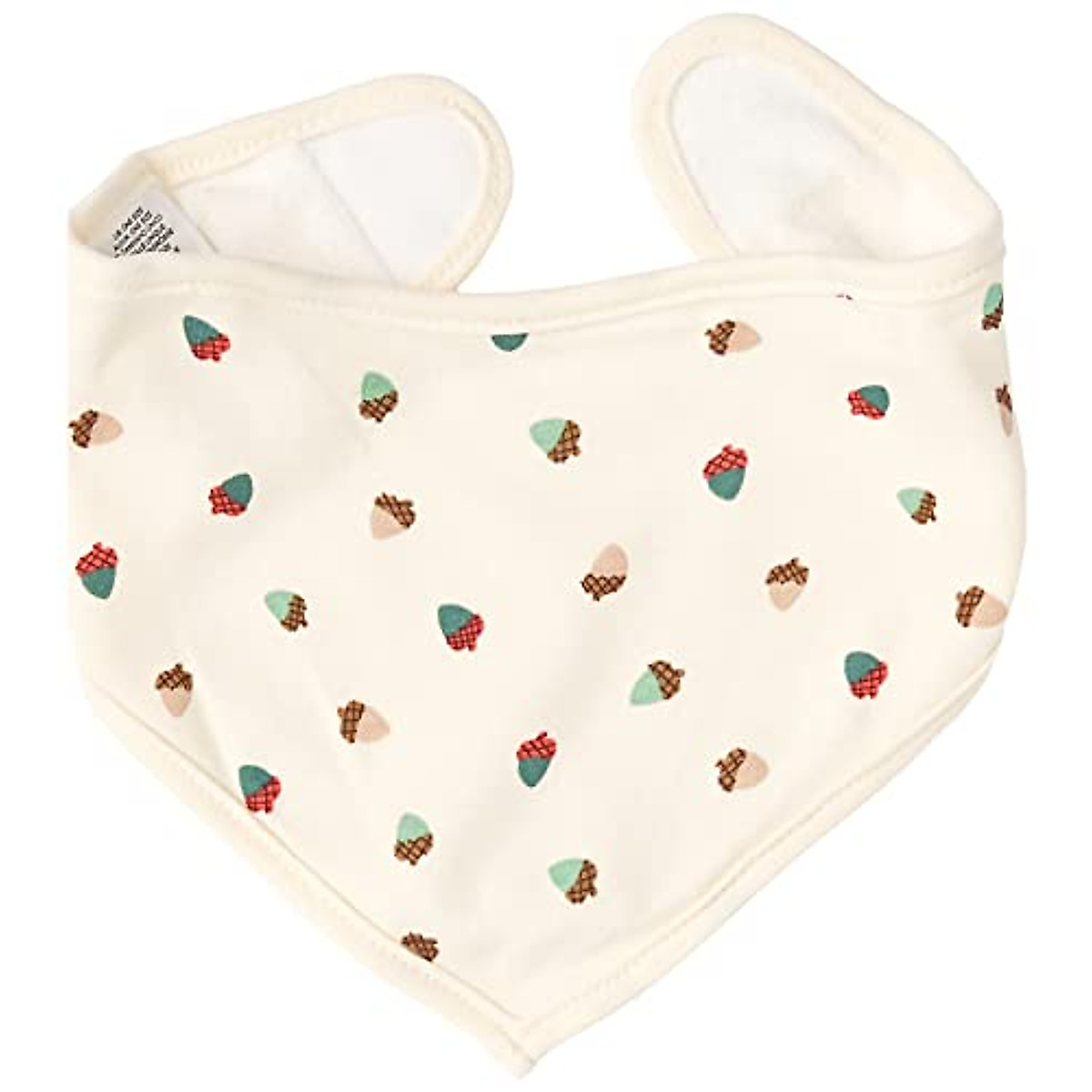 Amazon Essentials Unisex Kids' Bib Set, Pack of 6, Multicolor/Fruit/Stripe, One Size